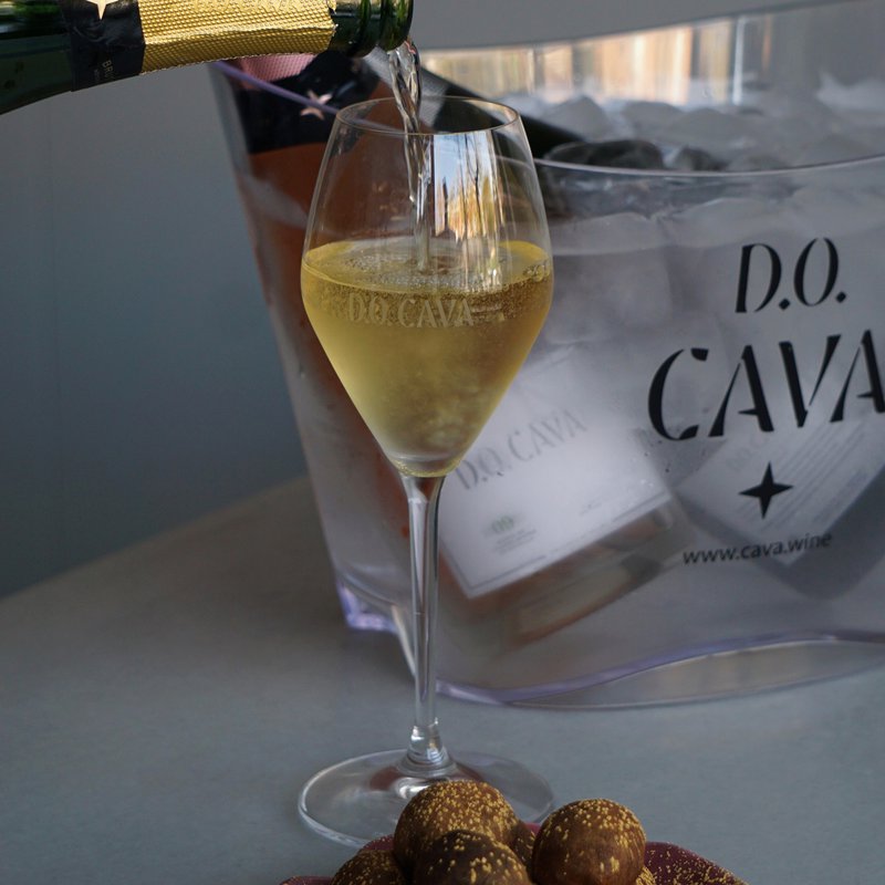 Trufas con Cava de Guarda Superior Gran Reserva | D.O. Cava